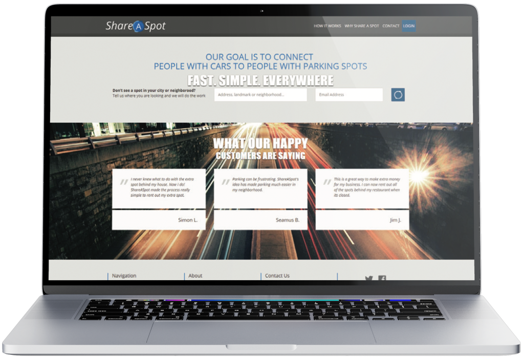 Share a Spot App - leaware.com